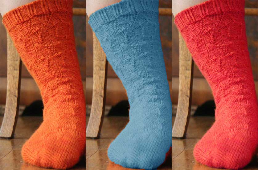 Color Variations: Socks (back issues) - Knotions Magazine