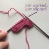 Tutorial: Short Rows in Garter Stitch - knotions