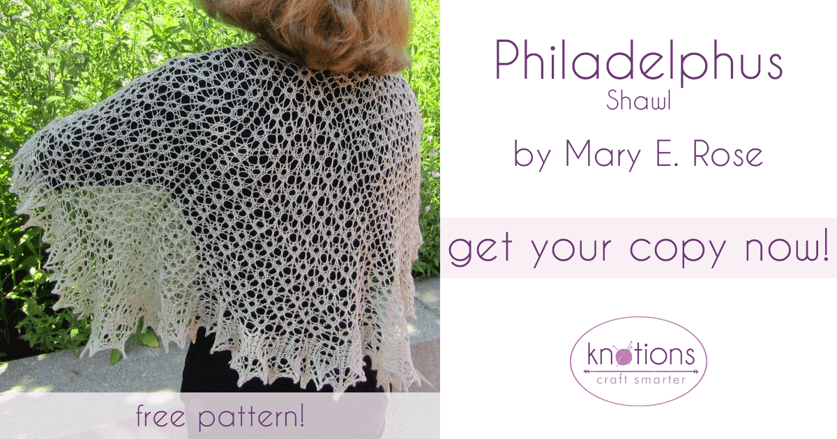 Philadelphus Shawl - Knotions Magazine