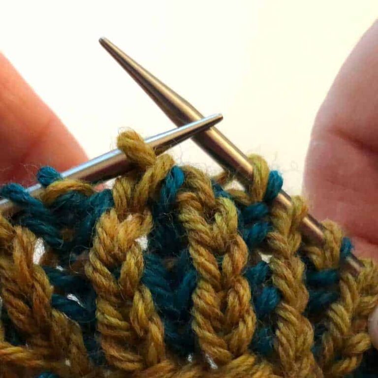 Brioche Decreases - Knotions Magazine