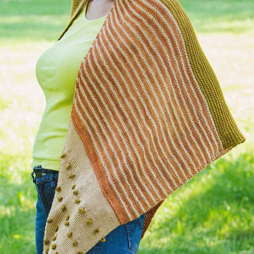 Duality Shawl - Knotions Magazine