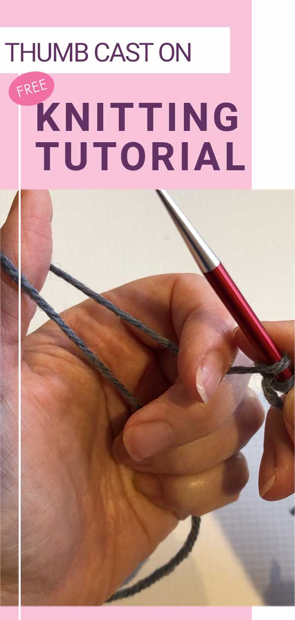 Thumb Cast On (Beginning) - Knotions Magazine