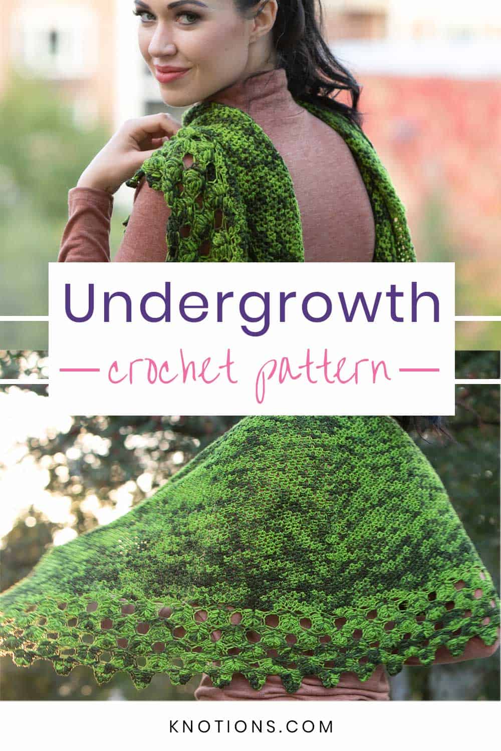 Undergrowth Shawl - Knotions Magazine