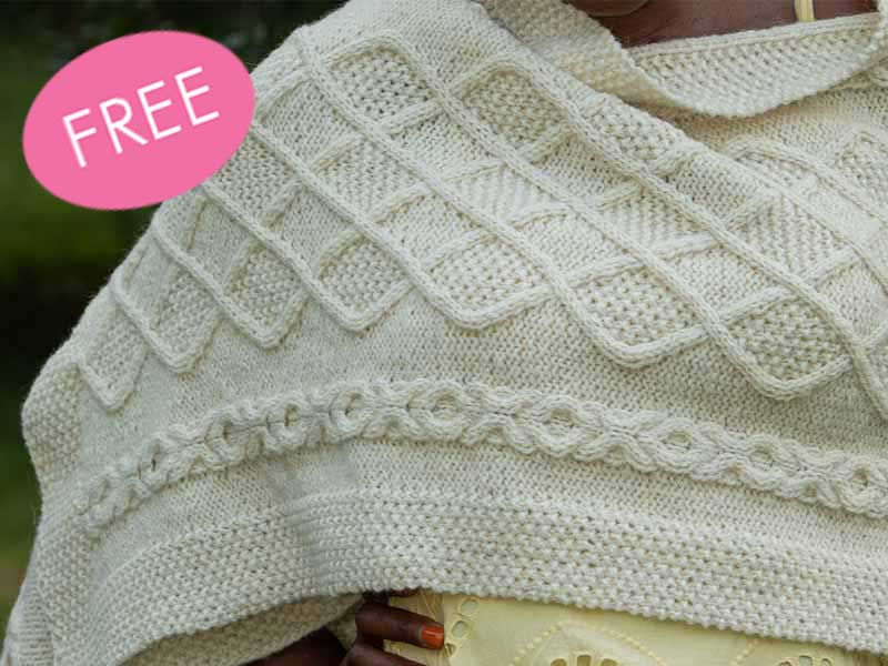 Inishere Wrap - Knotions Magazine