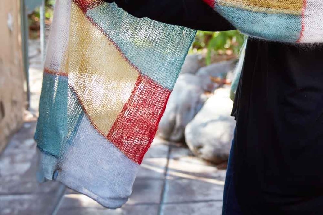 Jogakbo Shawl - Knotions Magazine