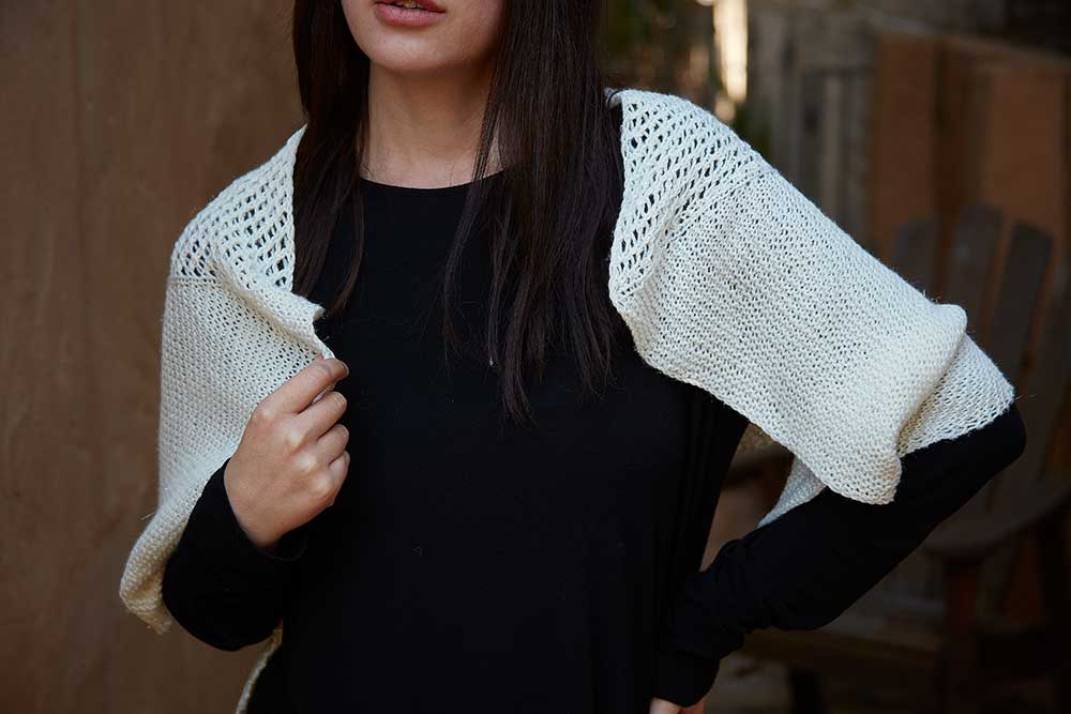 Plain and Fancy Shawl - Knotions Magazine